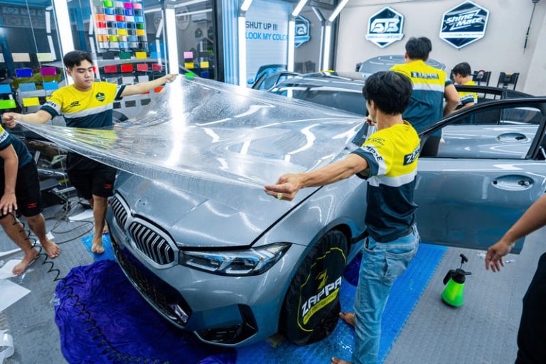 Dán PPF Zappa bảo vệ cho xe hơi BMW - Đức Bảo Auto