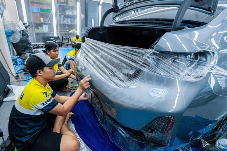 Dán PPF Zappa bảo vệ cho xe hơi BMW - Đức Bảo Auto