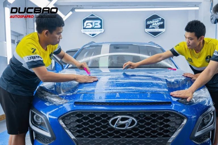 Dán PPF Zappa bảo vệ cho Hyundai Kona - Đức Bảo Auto